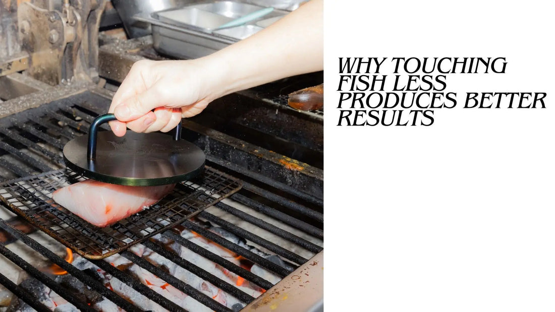 Why Touching Fish Less Produces Better Results